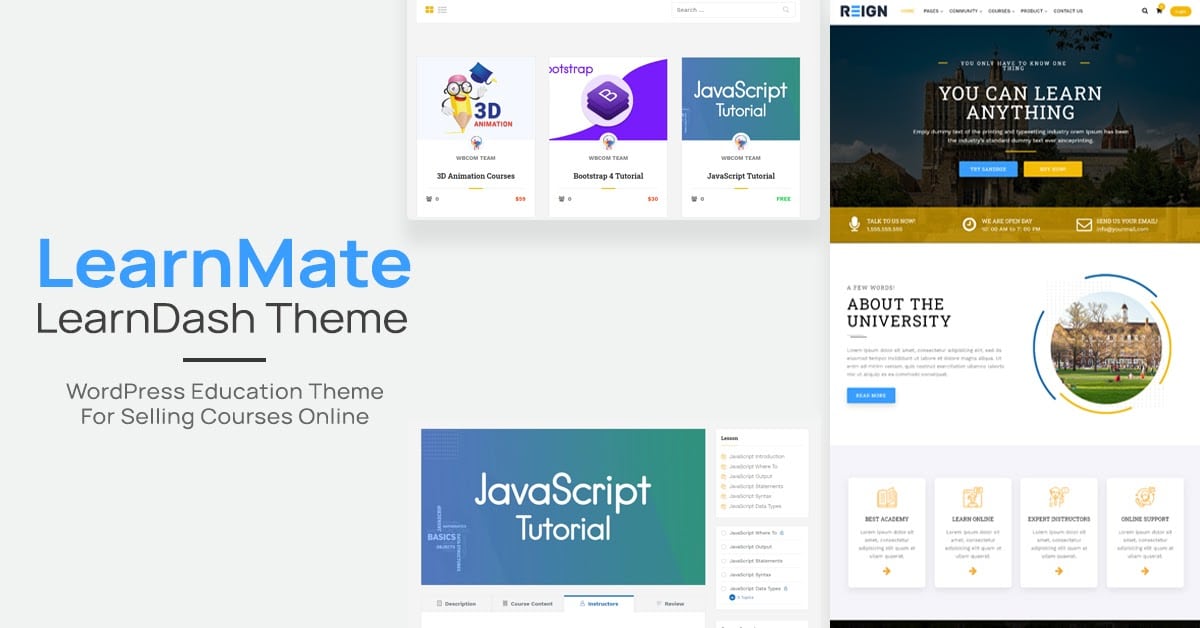 Fast Loading LearnDash Themes Comparison - WordPress LMS