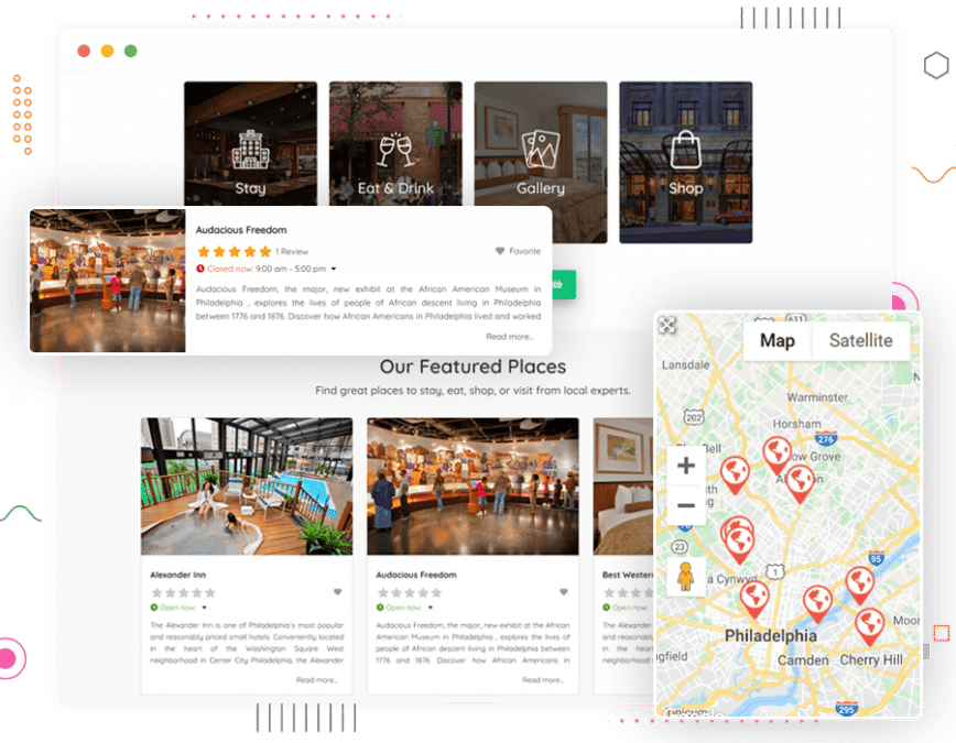 Business Directory Theme of Reign GeoDirectory- blog.wbcomdesigns.com